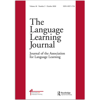 【单期可选】Language Learning Journal Vol.48.5 英国语言学习应用研 2020年10月刊
