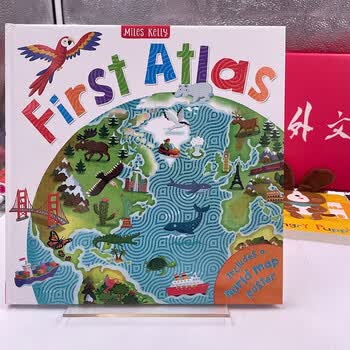 First Atlas 进口原版图书  外文书店 儿童绘本