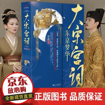 B正版 大宋宫词东京梦华原著小说唐蓉著唐蓉著 刘涛周渝民主演同名电视剧古代言情宫廷权谋全景再