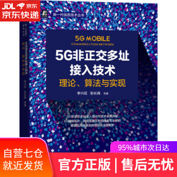 【正版图书】5G非正交多址接入技术：理论、算法与实现 李兴旺,张长森 机械工业出版社