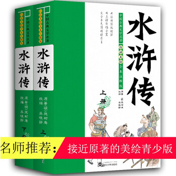 白话美绘全本注释版水浒传（套装全2册）