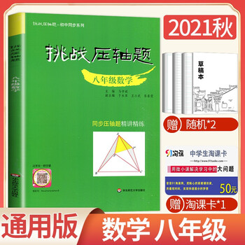 【通用版】2022挑战压轴题 八年级数学 8年级数学上下册通用 初二全一册初中同步系列压轴题精讲精练