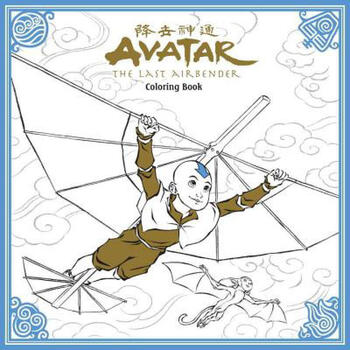 Avatar: The Last Airbender Colouring Book 英文原版