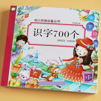 幼儿园一年级拼音教材拼读训练学声母韵母汉语儿童学前班早教卡 识字700个