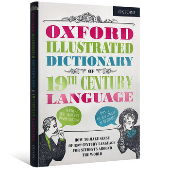 英文原版 Oxford Illustrated Dictionary of 19th Century