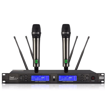 【XIRCOMXC-AT42】捷讯（XIRCOM）XC-AT42真分级一拖二无线手持麦克风黑灰(个)【行情 报价 价格 评测】-京东