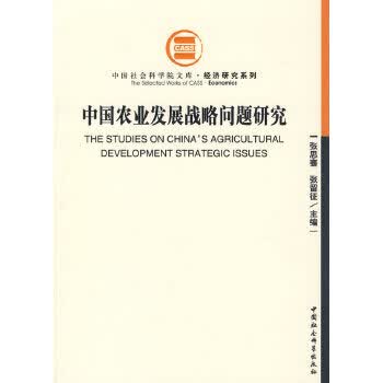 中国农业发展战略问题研究【正版图书】