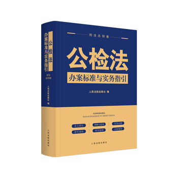 2022新书 公检法办案标准与实务指引 刑法总则卷 收录司法解释立案标准罪名释义量刑标准指导案例 人