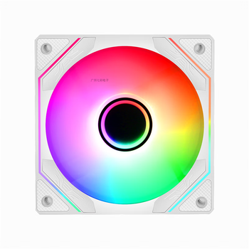 棱镜4代Pro 12CM机箱散热风扇5V3针ARGB神光同步 炫彩PWM温控静音 棱镜4代Pro白框反向1个装【图片 价格 品牌 报价】-京东