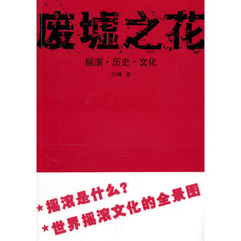 废墟之花(摇滚 历史 文化)【正版图书】