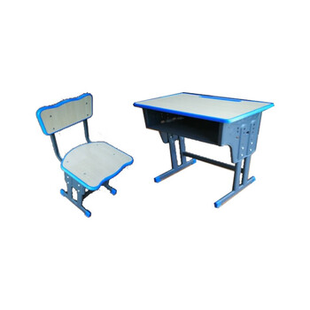 【美耐家具校园教学家具单人双柱单层升降课桌】美耐家具 MNJJ 校园教学家具单人双柱单层升降课桌 双柱双连升降靠背椅【行情 报价 价格 评测】-京东
