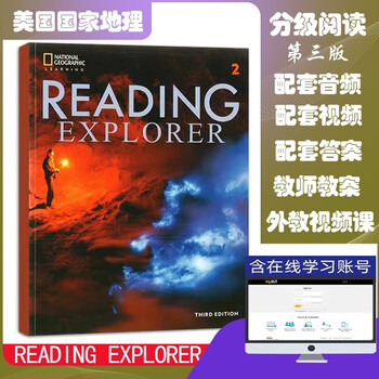 美国国家地理Reading Explorer第三版阅读教材英语阅读组合训练青少英文探索教材 第三版 2级别