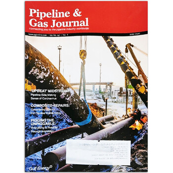 【单期可选】Pipeline&Gas Journal 美国管道与天然气杂志 2020/21年月刊 英 2020年6月刊
