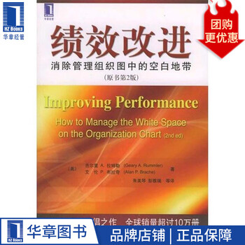 包邮 绩效改进:消除管理组织图中的空白地带(原书第2版)[图书]811774