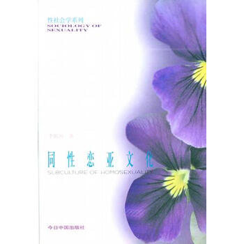 [正版图书] 同性恋亚文化 李银河 今日中国出版社 9787507209105