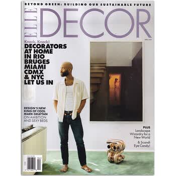 【单期可选】Elle Decor Elle住宅装饰 2019/20/21年月刊 美国室内装修设计杂志 2021年4月刊