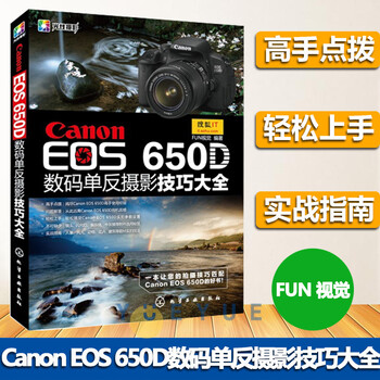 Canon EOS650D单反摄影技巧大全 佳能650D单反摄影技巧教程书 佳能650D单反摄影从入