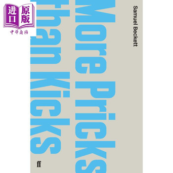 徒劳无益 More Pricks Than Kicks 英文原版 Samuel Beckett