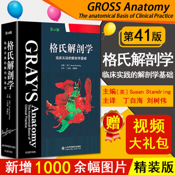 格氏解剖学 临床实践的解剖学基础第41版中文版 作者 (英)Susan Standring