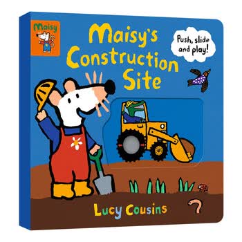 Maisy's Construction Site Push Slide and Play 英文原版