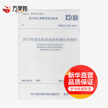 四川省建筑地基基础检测技术规程