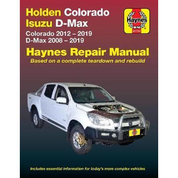Holden Colorado/Isuzu D-Max (12 - 19)
