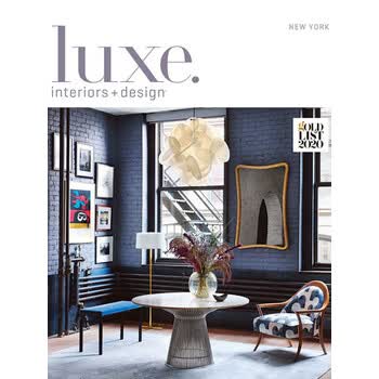 【单期可选】Luxe: Interiors + Design 美国室内装潢设计杂志 2020年1/2 2020年1/2月合刊