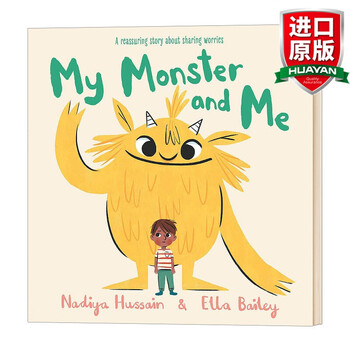 My Monster and Me 英文原版 小怪兽与我 英文版 进口英语原版书籍