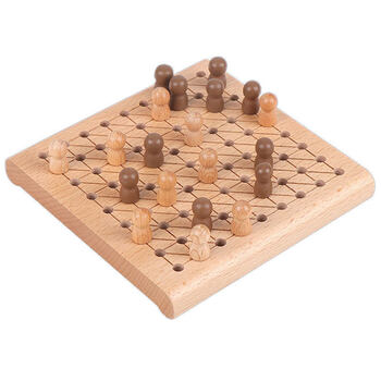 米米智玩口袋棋儿童多功能玩具木制迷你棋类亲子桌面游戏1盒 口袋棋-疯狂跳跃