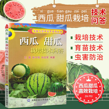 西瓜甜瓜栽培技术问答 大棚种西瓜技术 西瓜种植栽培技术大全书籍 农业种植技术书籍 病虫害施肥用药指南西瓜甜瓜栽培技术 育苗育种教程