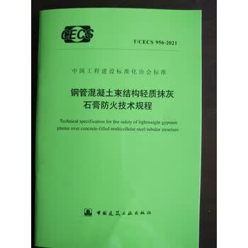 T/CECS 956-2021 钢管混凝土束结构轻质抹灰石膏防火技术规程
