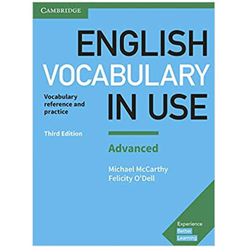 【中图原版】English Vocabulary in Use: Advanced Book wit