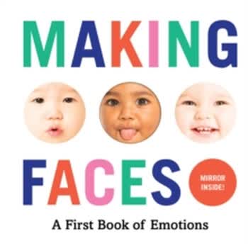 原版Making Faces:A First Book 宝宝做鬼脸 情绪认知纸板书 低幼启蒙