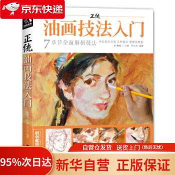 【新华书店 官方自营】经典全集《正统油画技法入门》教程临摹教材书籍新手零基础自学手绘人物静物风景画册杨建飞主编 陈长天,杨