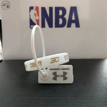 【掌柜推荐】斯蒂芬·库里NBA球星库里手环勇士队30号 篮球运动硅胶腕带学生礼物情侣夜光款 白填金【19cm】