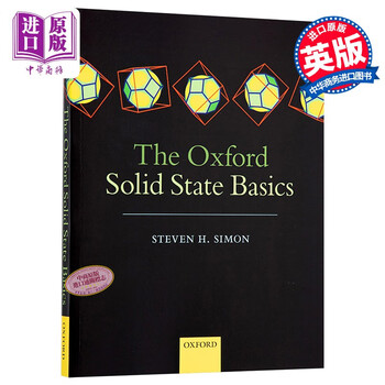 预售 The Oxford Solid State Basics 英文原版 牛津固体物理学基础