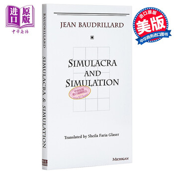 让·鲍德里亚：仿象与拟真 英文原版 Simulacra and Simulation