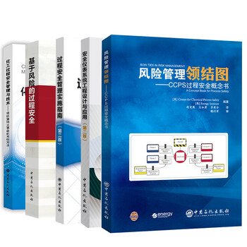 【全5册】化工过程安全管理与技术安全仪表系统工程设计与应用（第二版）风险管理领结图CCPS过程安全概念书过程安全管理实施