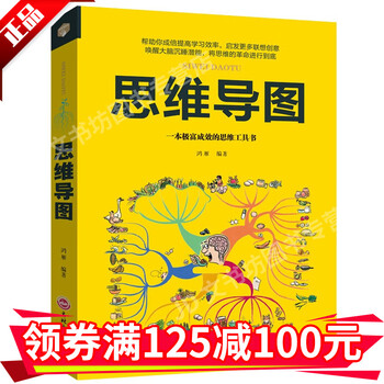 思维导图左右脑潜能智力开发逻辑训练最强大脑快速阅读学习增强记忆力学习方法谈判销售自我实现励志书籍HD