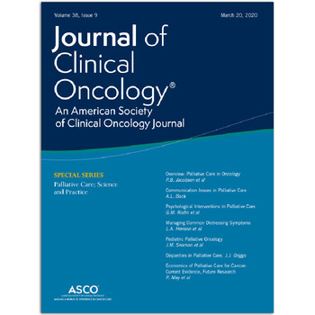 【单期 可选】Journal of Clinical Oncology 美国临床肿瘤学医学杂志 20 2020年3月20日刊