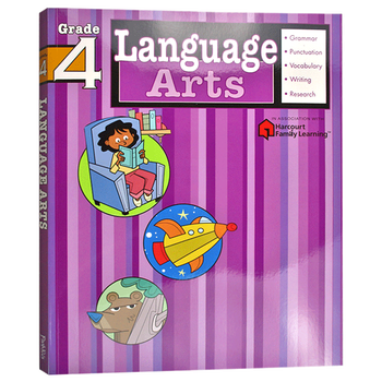 Flash Kids 英文原版 语言艺术习题4年级 Language Arts Grade 4
