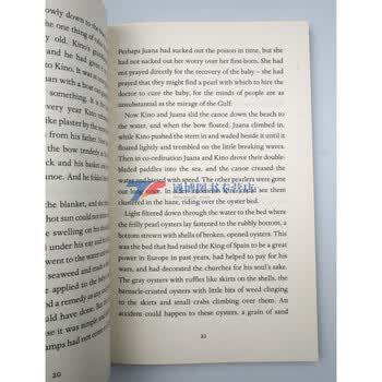 珍珠 The Pearl 英文原版书 诺贝尔文学奖作家 约翰斯坦贝克 John Steinbeck