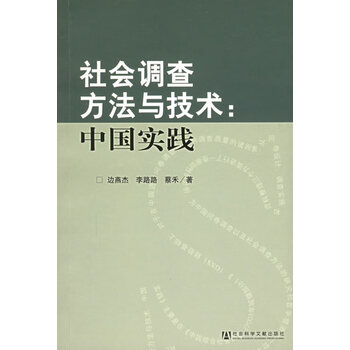 社会调查方法与技术:中国实践【正版图书】