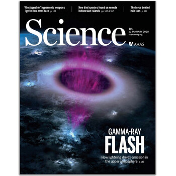 【单期可选】Science 科学杂志 2020年英文英语外刊杂志 美国自然科学科普杂志 #6474 2020年1月10日