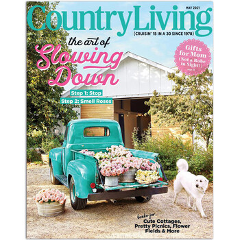 【单期可选】Country Living 乡村生活 2021年月刊 美国家居设计软装饰品杂志 2021年5月刊