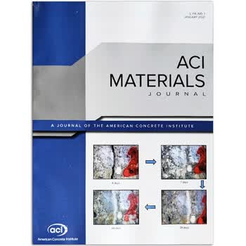 【单期可选】ACI Materials Journal 美国混凝土应用学会材料杂志 2020/21年 2021年1月刊