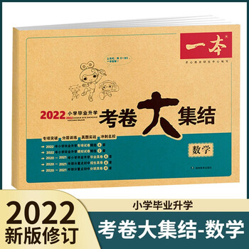 小学毕业升学考卷大集结数学人教版RJ小升初真题试卷专项突破真题实战小生初总复习综合试卷2022一本