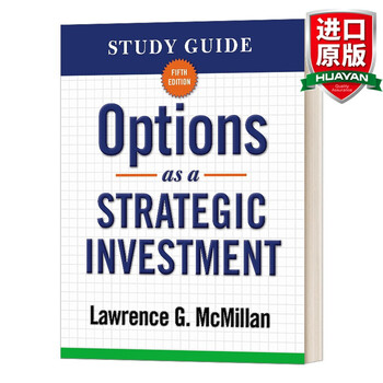 Study Guide for Options as a Strategic Investment 5th Edition 英文原版 作为战略投资的期权研究指南第五版 英文版进口英语书