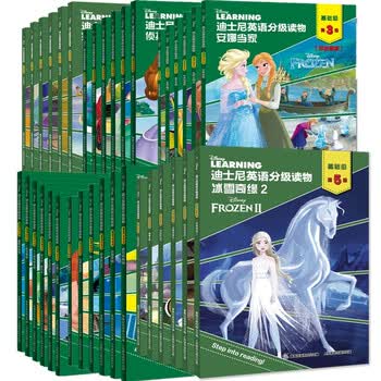 迪士尼英语分级读物 基础级  1级-6级（共36册套装） 迪士尼