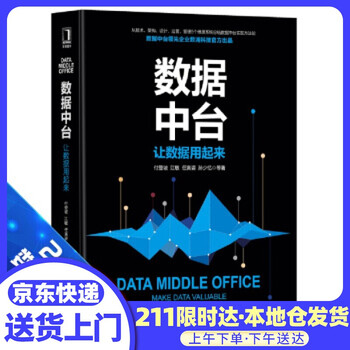 数据中台：让数据用起来 付登坡,江敏,任寅姿,孙少忆等 机械工业出版社